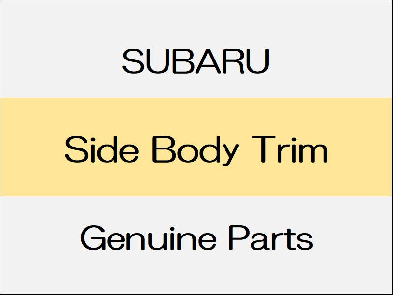 [NEW] JDM SUBARU WRX STI VA Side Body Trim... – JDM Yamato