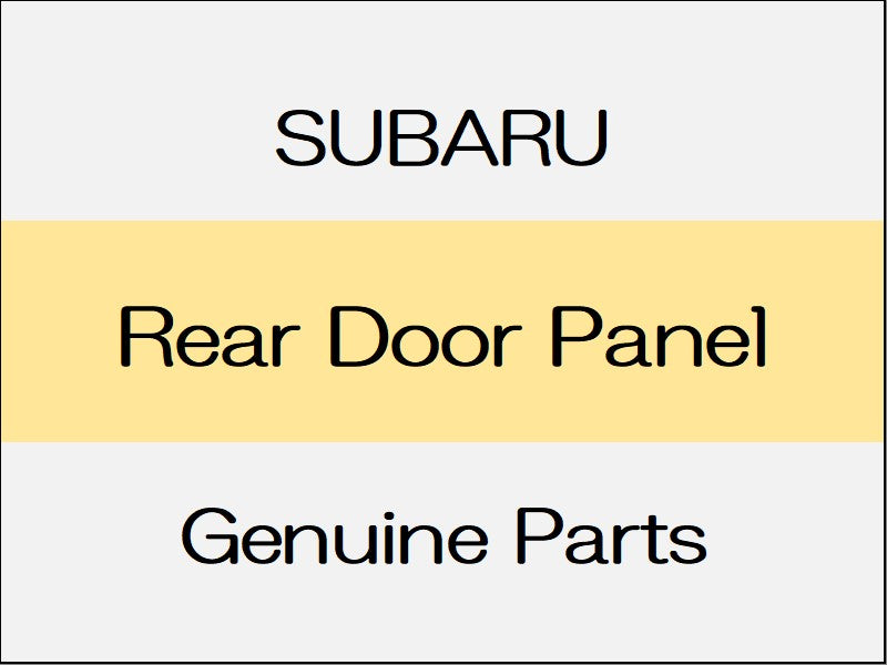 [NEW] JDM SUBARU WRX STI VA Rear Door Panel... – JDM Yamato
