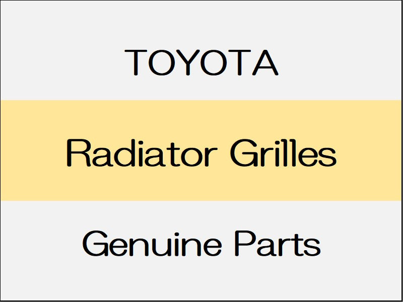 [NEW] JDM TOYOTA VITZ P13# Radiator Grilles / Sports Type from Apr 201 ...