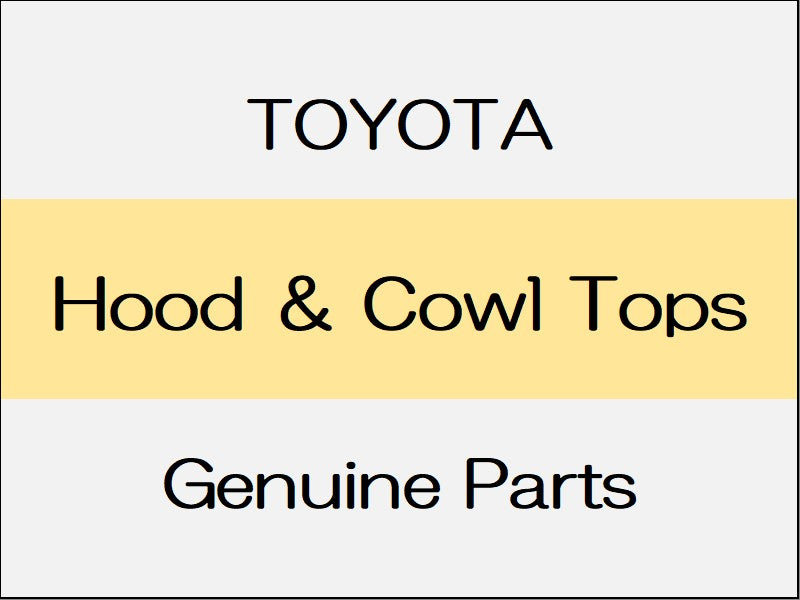 [NEW] JDM TOYOTA RAV4 MXAA5# Hood ?E?E?? Cowl Tops... – JDM Yamato